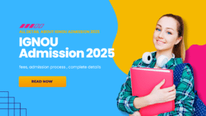 IGNOU Admission 2025: How To Apply Online, All Details - SUBEXAM